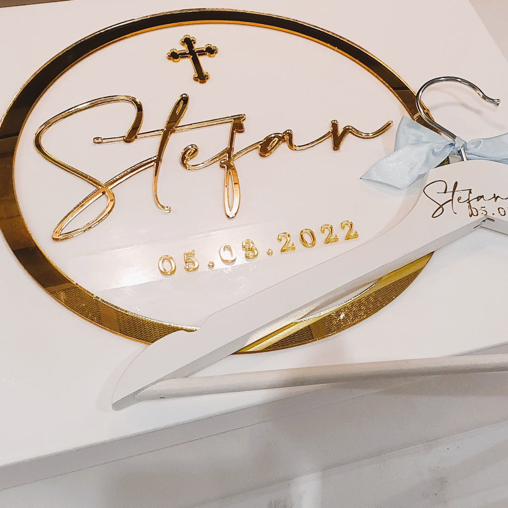 Personalised Christening/Baptism Box – Aesthetic Purposes