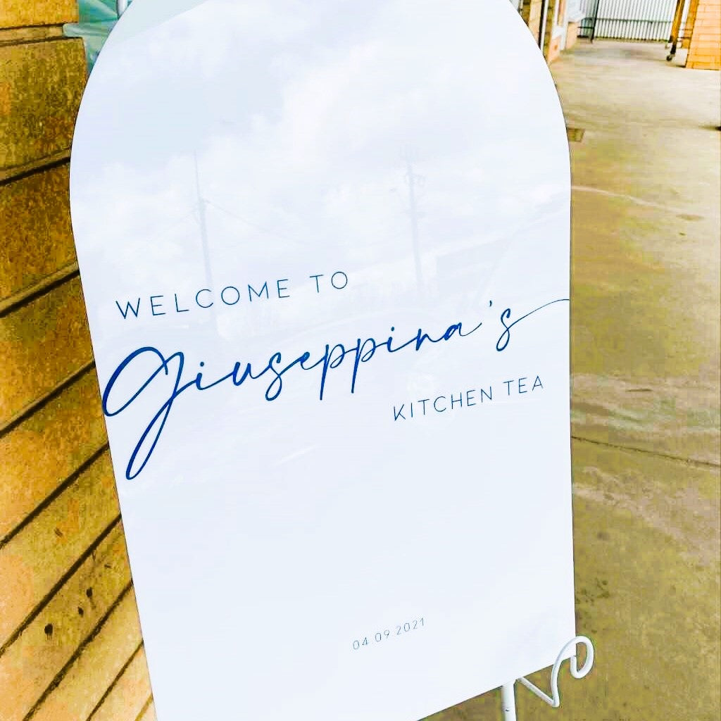 Welcome Signage – Aesthetic Purposes